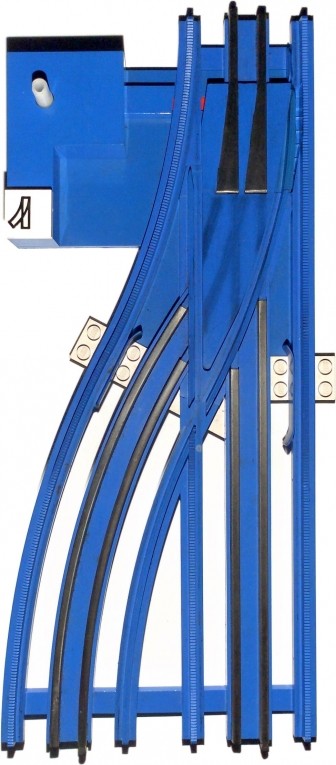 Lego Rail 12V - wissel rechts 755 - Trein 4,5 V /12 V - Boekenhoek ...